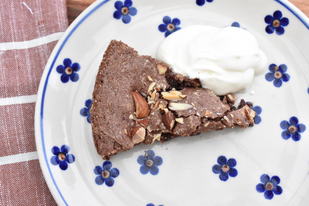 Chokoladekage med mandelmel – nem kage opskrift