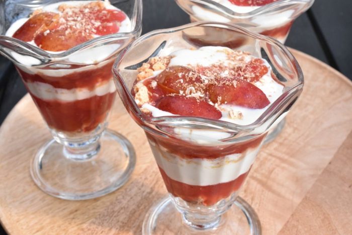 Trifli med mirabeller – nem opskrift på mirabelle dessert