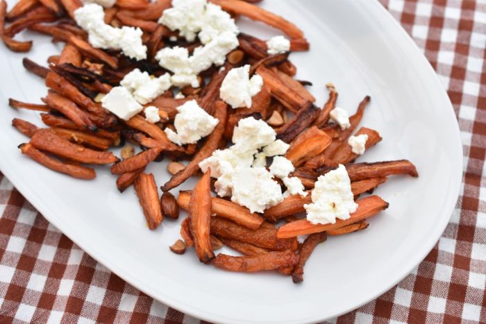 Rodfrugt mix og rødløg bagt i ovn - opskrift nogetiovnen.dk