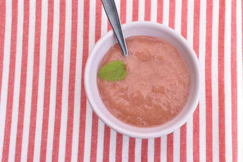 Rabarberpure – nem opskrift på pureret rabarberkompot